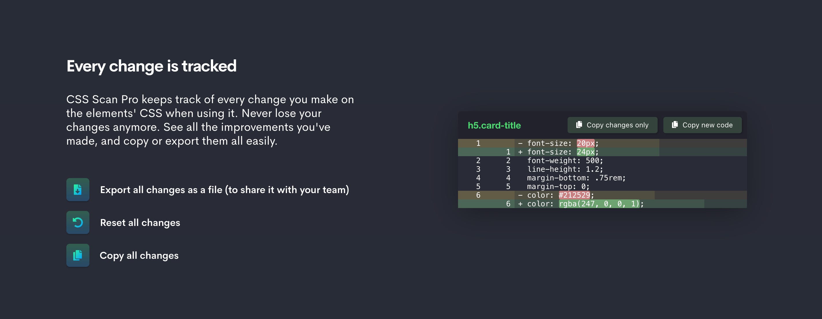 Css Scan Pro 20 A Re Imagined Devtools For Web Design Product Hunt