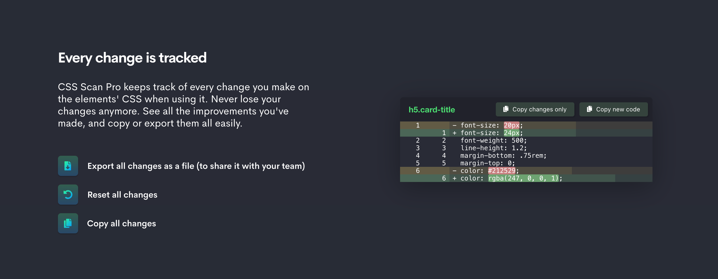 Css Scan Pro 20 A Re Imagined Devtools For Web Design Product Hunt