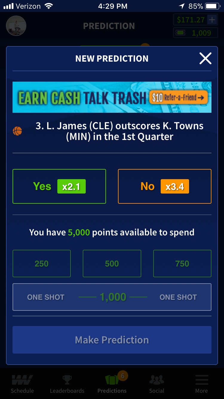 WinView Games: Predict plays live while watching sports to win cash ...