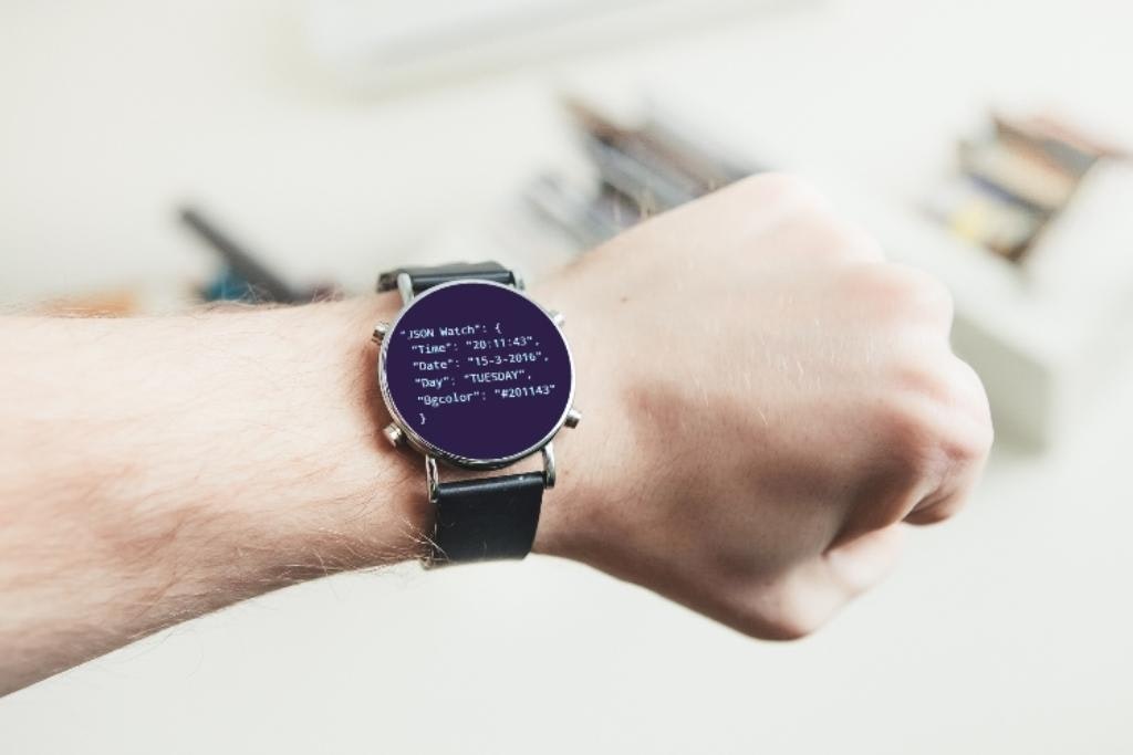 JSON Watch Face: JSON Code Snippet Watch Face | Product Hunt