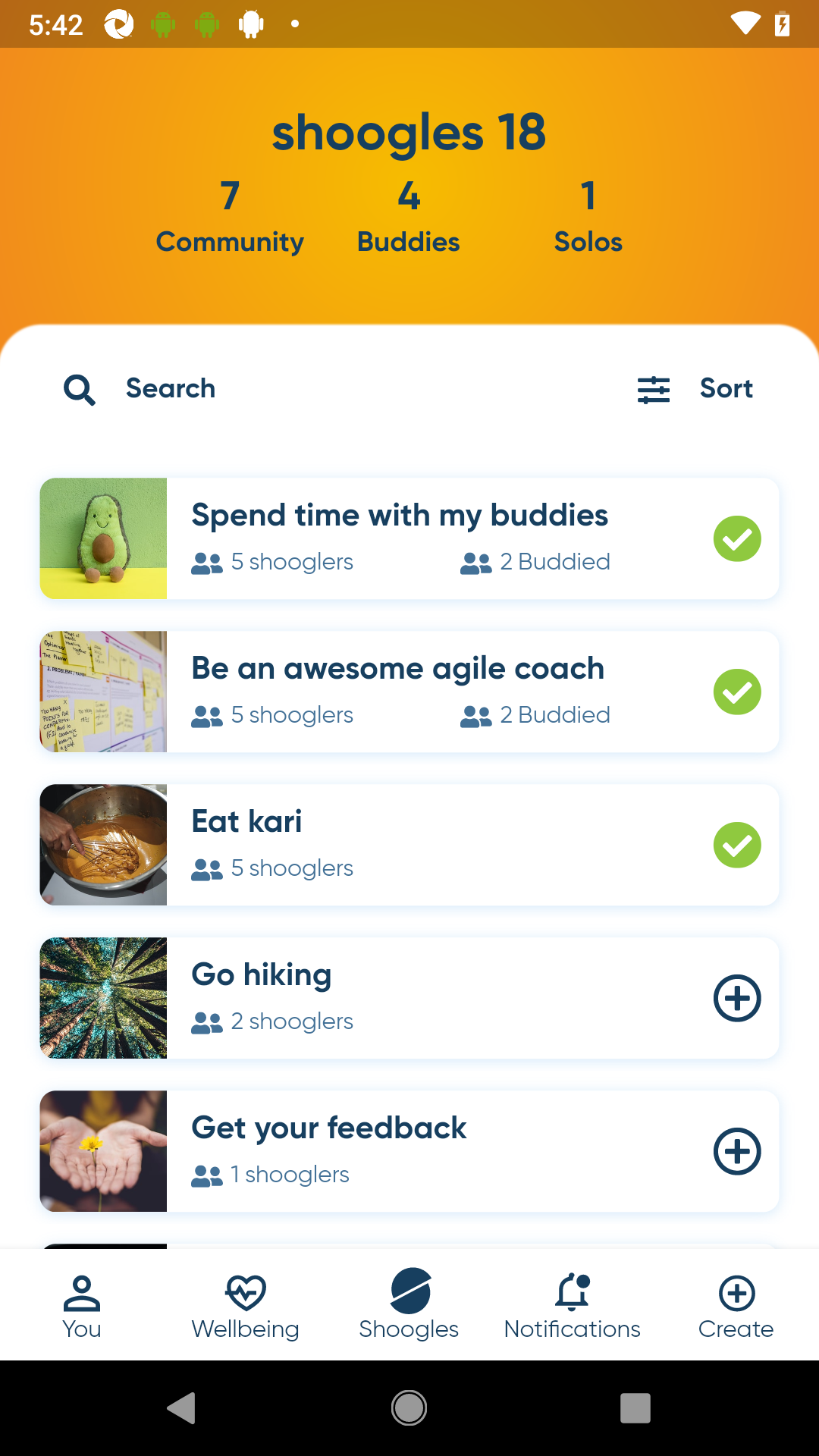 shoogle: Motivation through connection | Product Hunt