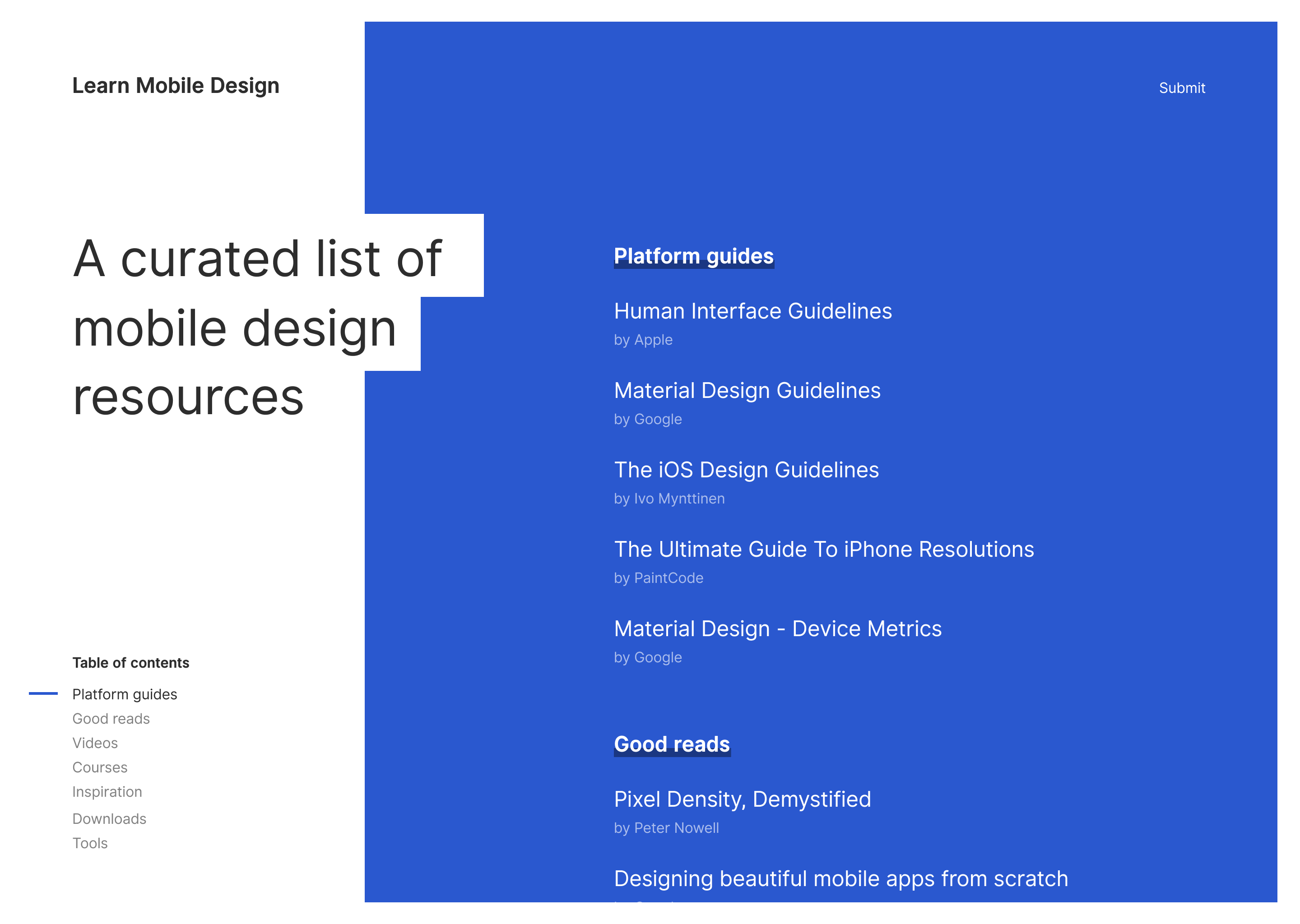Learn Mobile Design - A curated list of mobile design resources ...