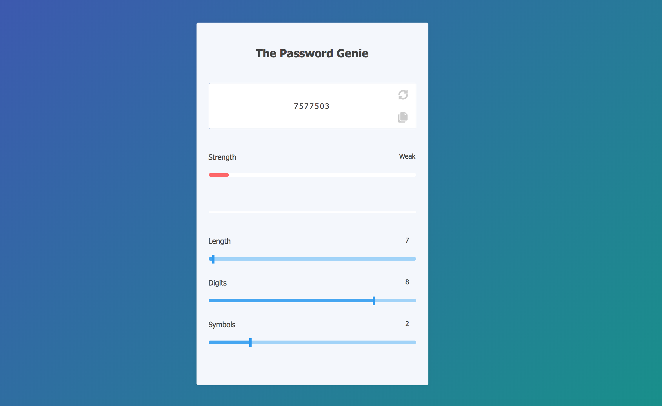 The Password Genie: Open source instant & strong password generator | Product Hunt