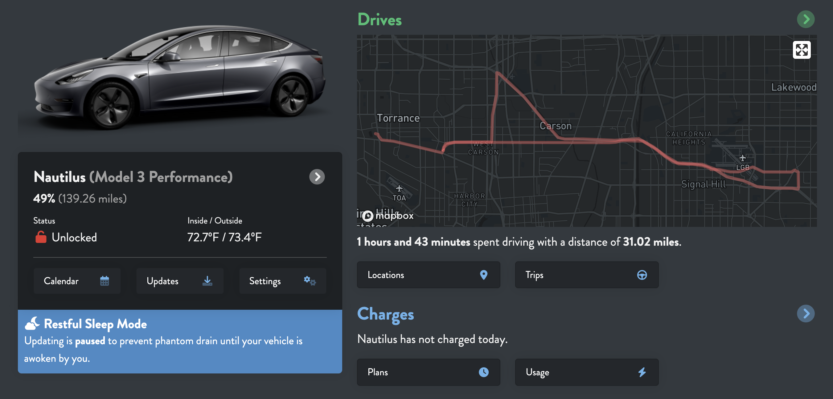 Teslascope: An elegant view of everything about your Tesla vehicle ...