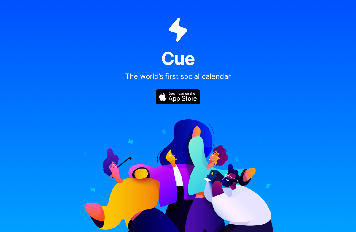 Cue: The world's first social calendar | Product Hunt