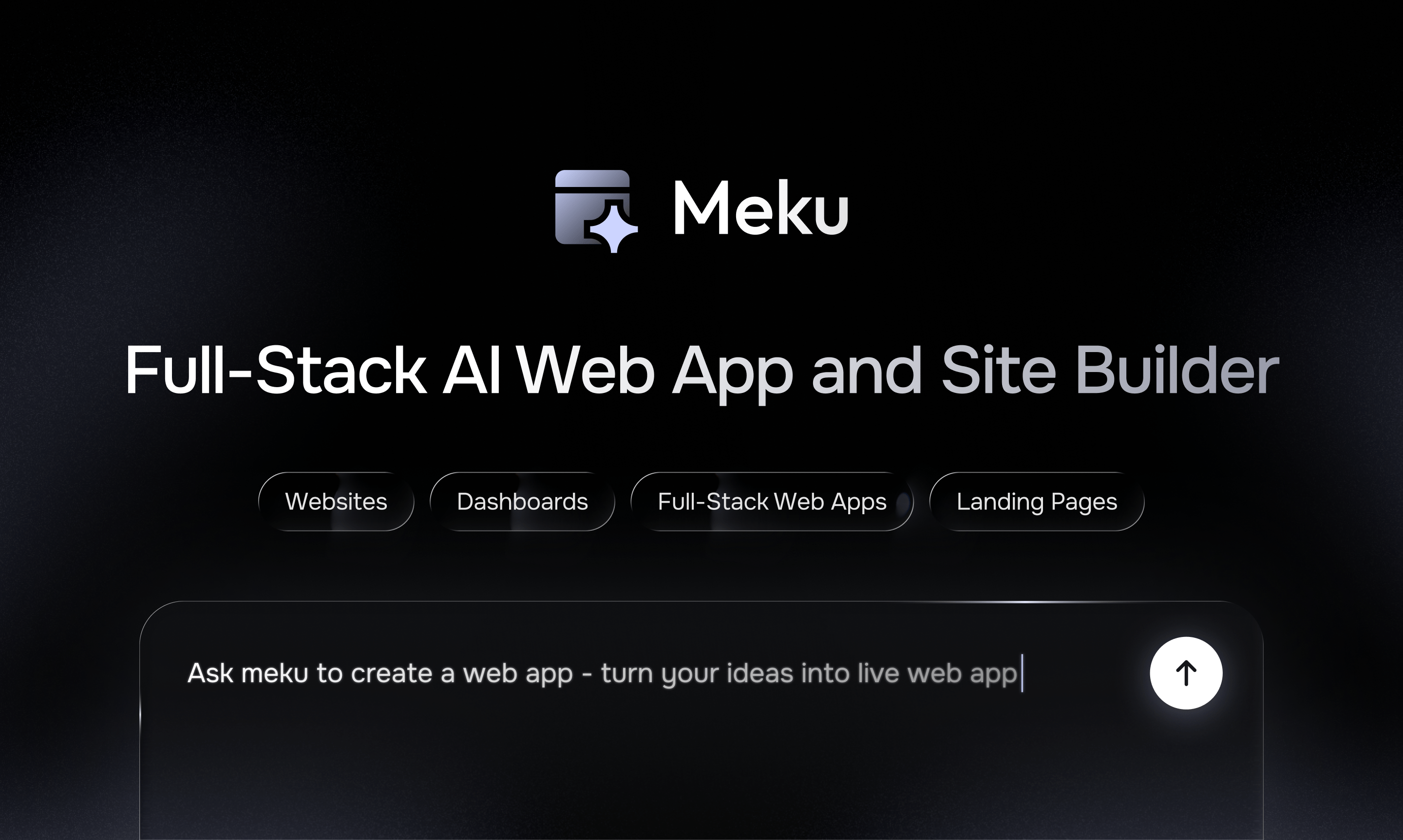 Meku: AI Web App and Site Builder | Product Hunt