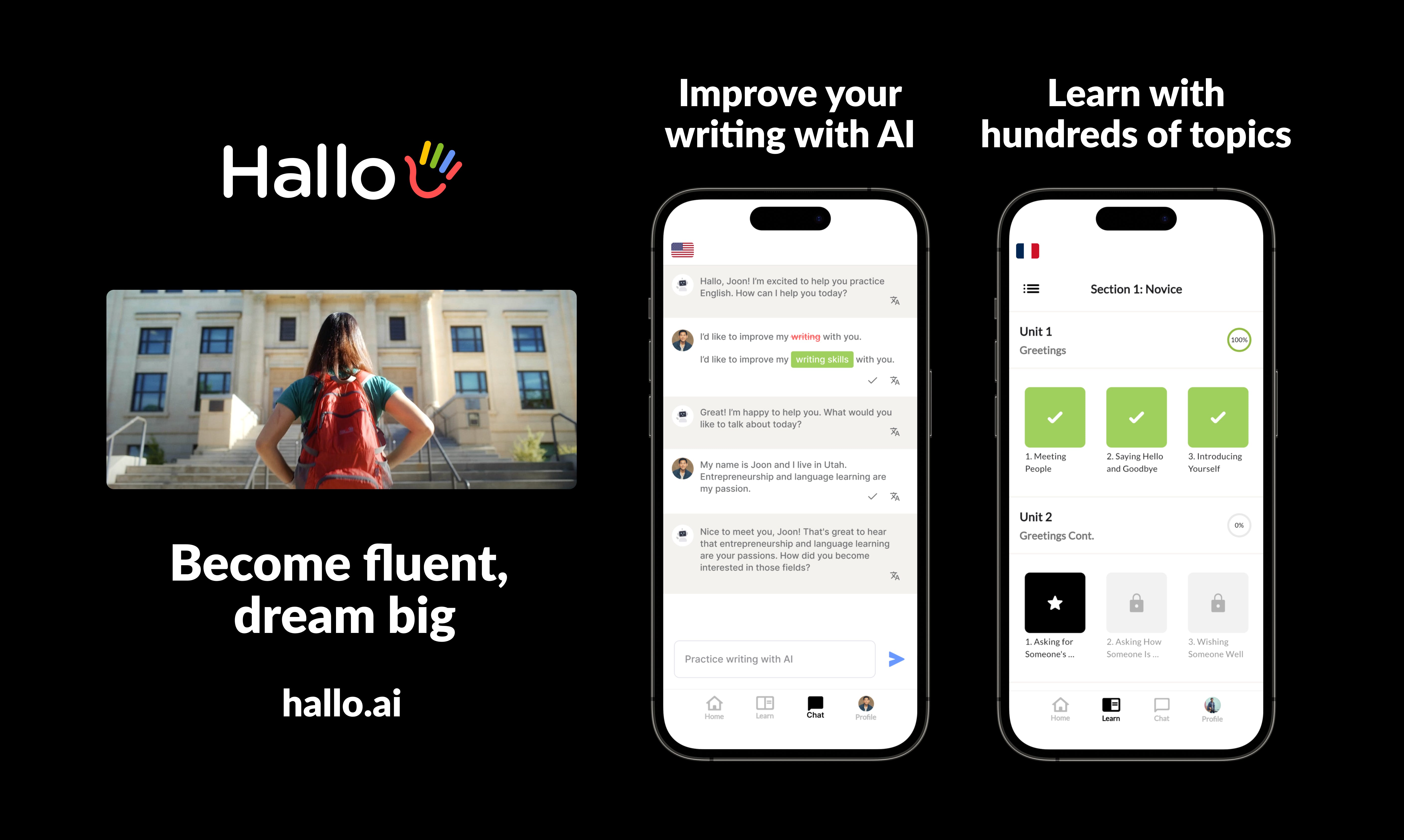 Hallo - AI Language Learning - Product Information, Latest Updates, and ...