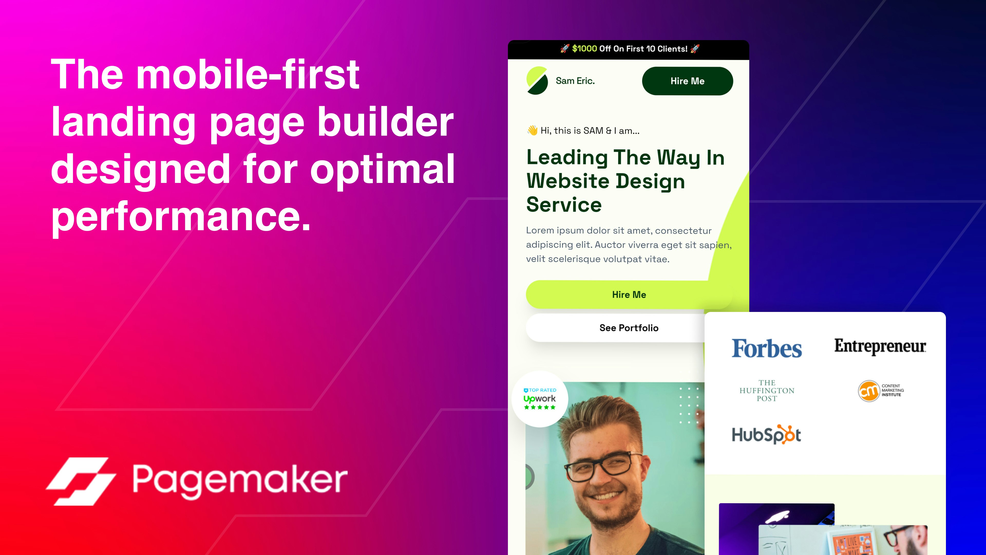 Pagemaker: Landing page builder for high conversions | Product Hunt