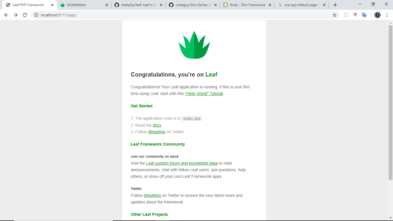 Leaf PHP Framework 2 Makers and Employees (2025) | Product Hunt