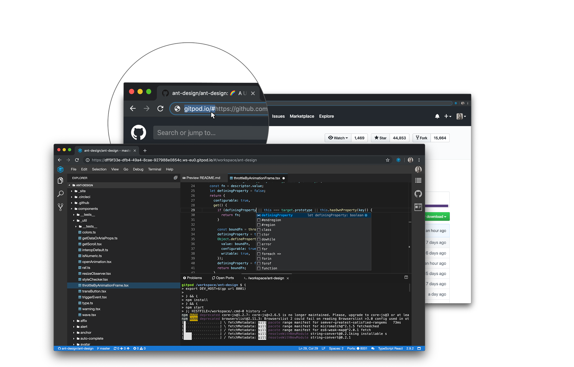 Gitpod - One click dev environment for GitHub | Product Hunt