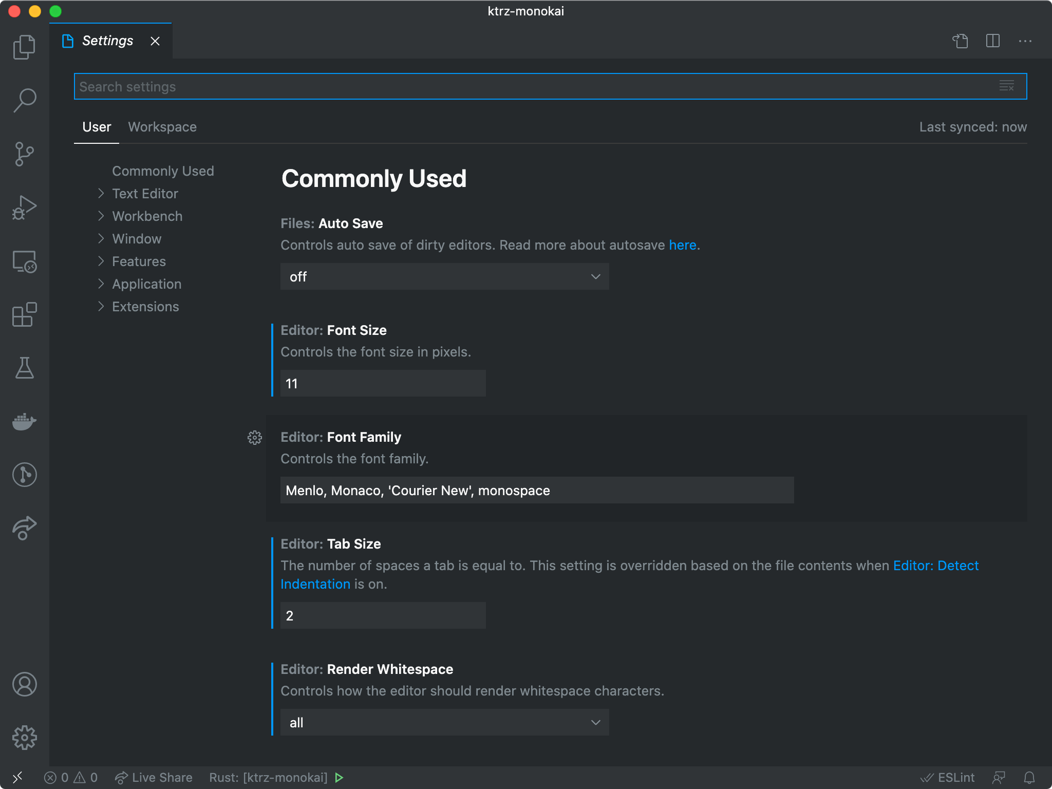 KTRZ Monokai - A minimal VS Code theme with the Monokai color scheme ...