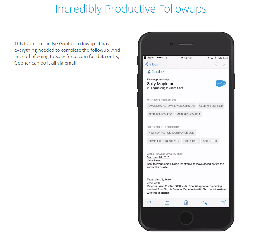Gopher Mail: Get Things Done With Email | Product Hunt