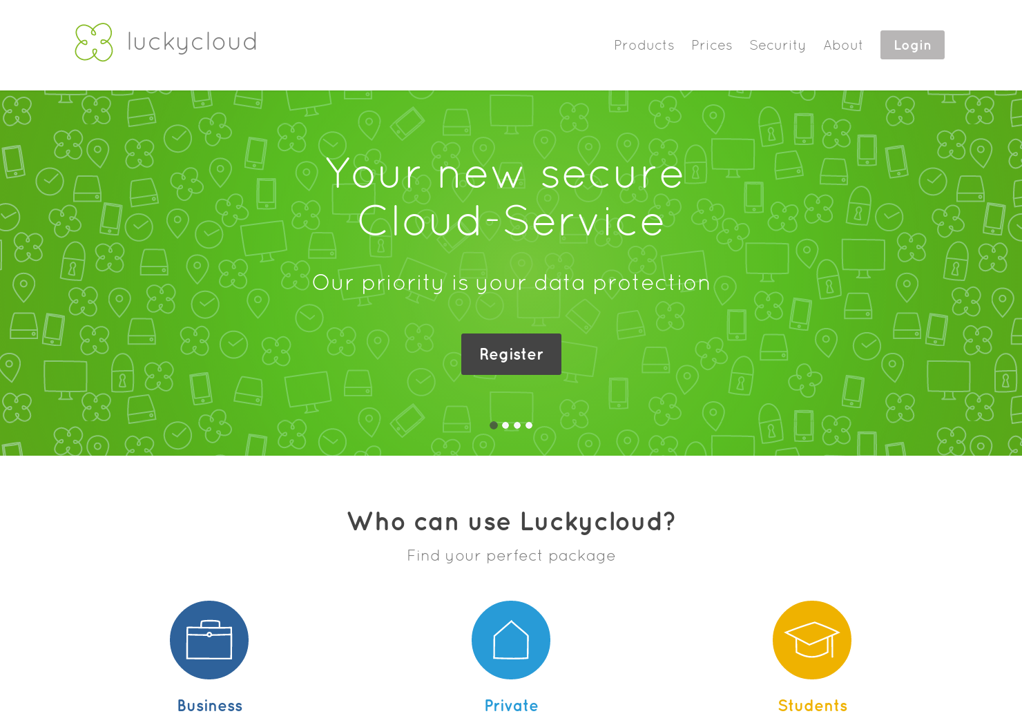 LuckyCloud: Your new secure cloud-service | Product Hunt