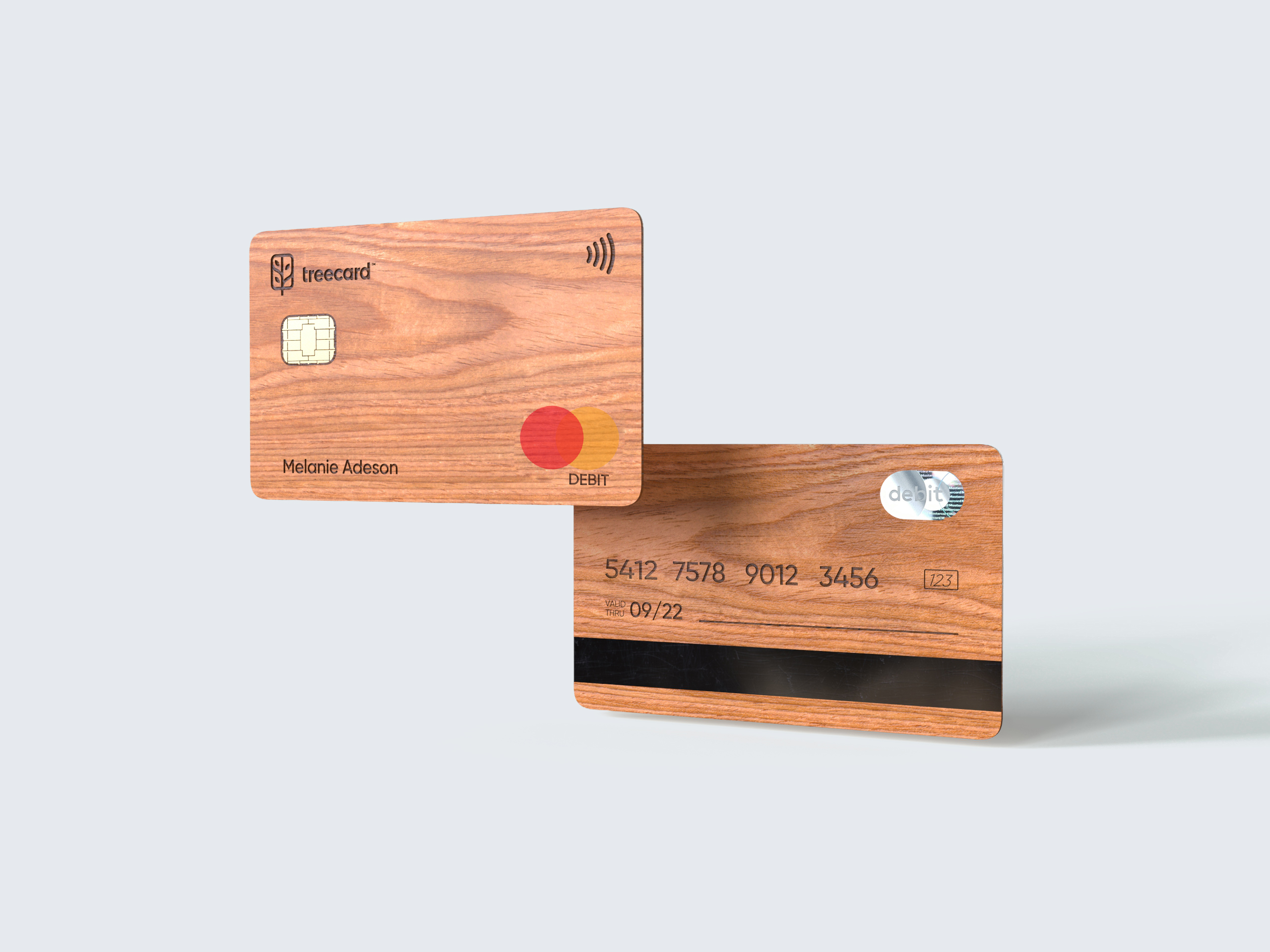 Treecard The Wooden Debit Card That Plants Trees Powered By Ecosia Product Hunt 