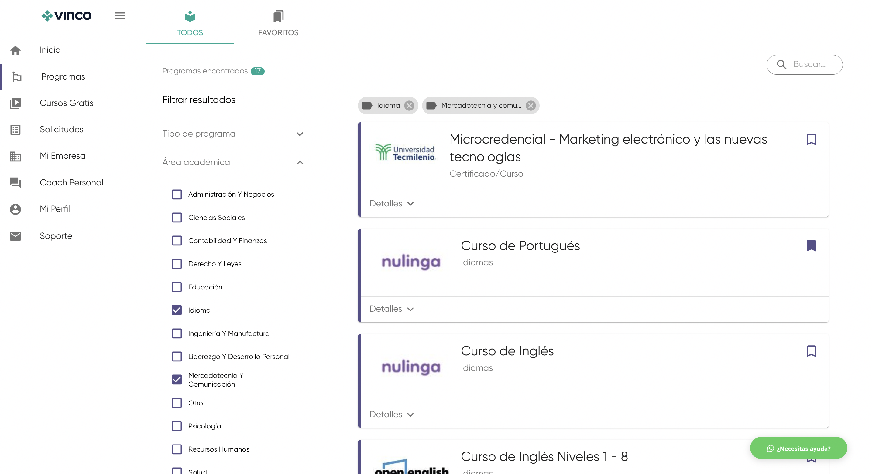 Vinco: Retaining employees in LatAm via education | Product Hunt