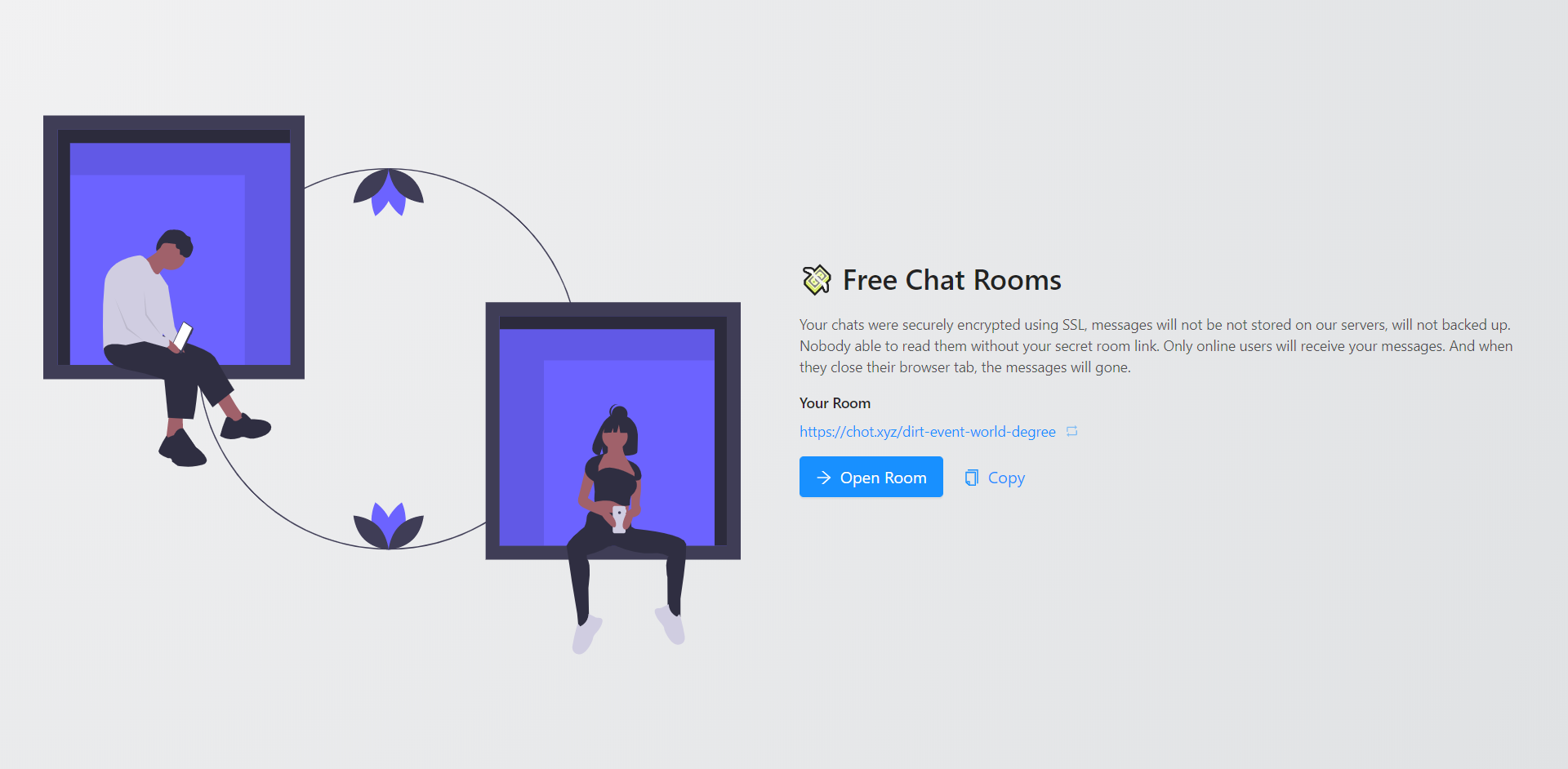 Chot.xyz - Privacy focused chat that doesn't store your messages ...