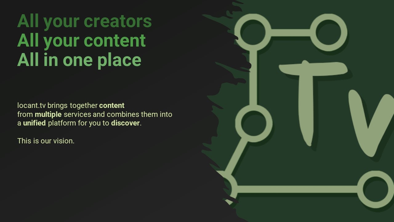 locant.tv: The content platform for the multi streaming age | Product Hunt