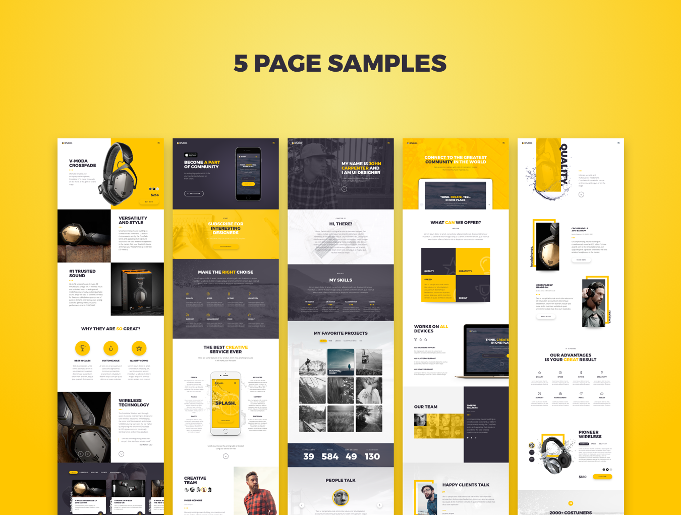 Splash UI Kit for Sketch Makers | Product Hunt