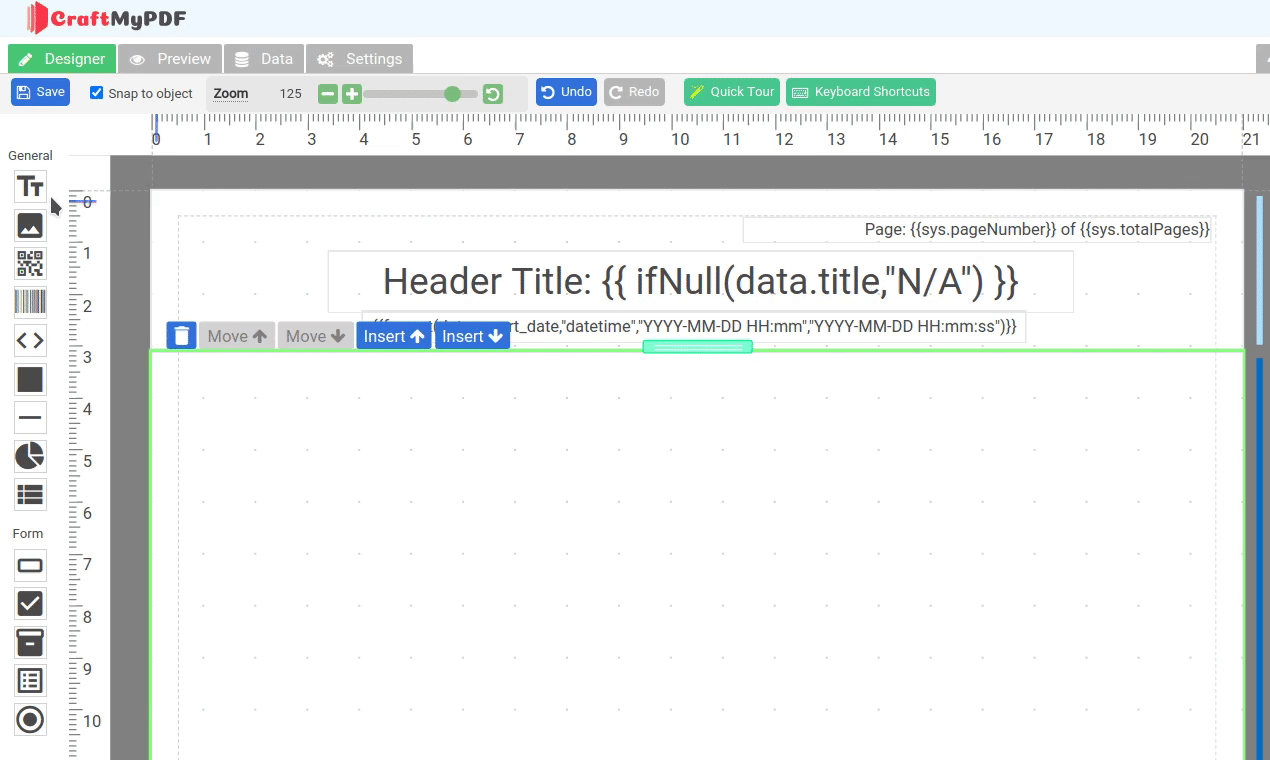 CraftMyPDF: Design and generate pixel-perfect PDF documents in minutes ...