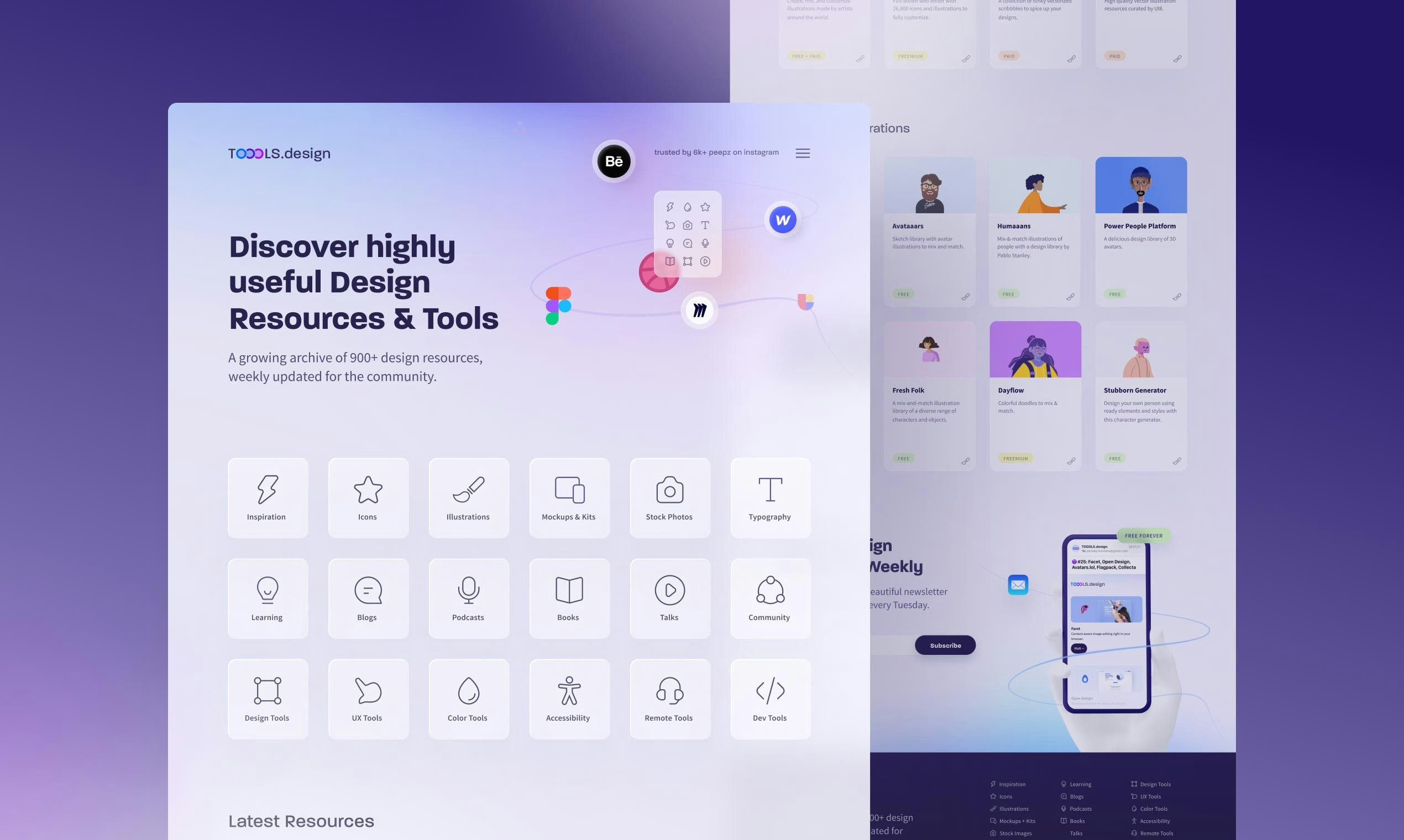 Toools.design: 1,500+ design resources, weekly updated for the ...