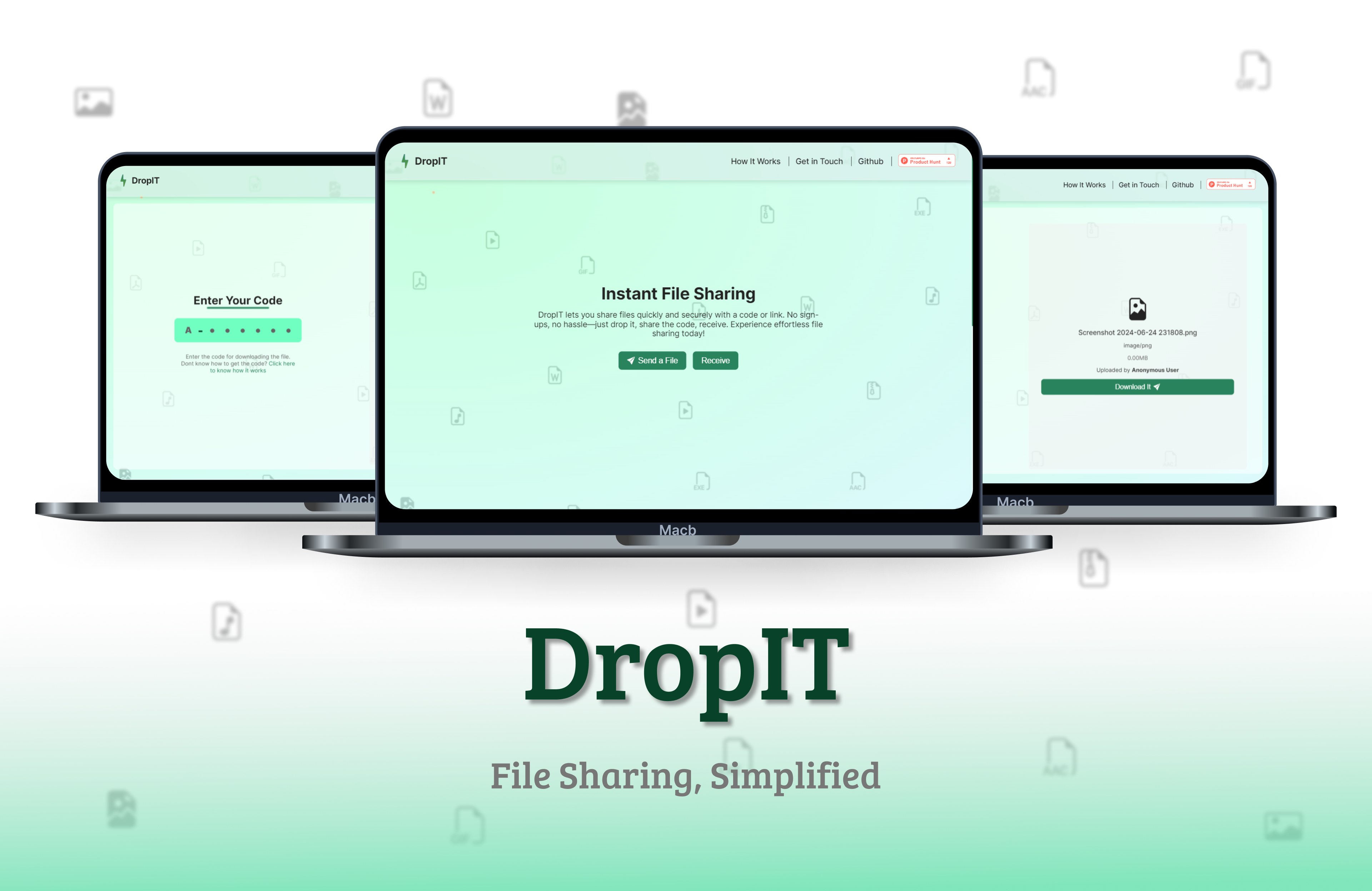 DropIT: Instant File Sharing Platform | Product Hunt