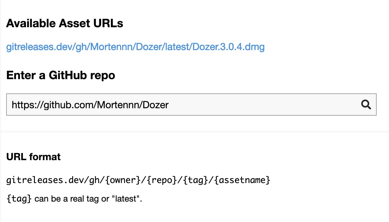 Git Releases The Missing Link To Your Latest Github Release Asset Product Hunt 6021