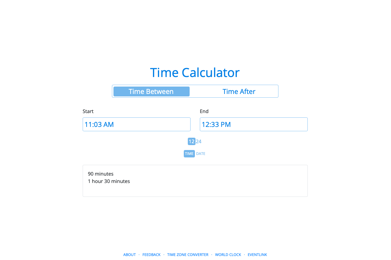 Time Calculator by Dateful Jobs & Careers | Product Hunt