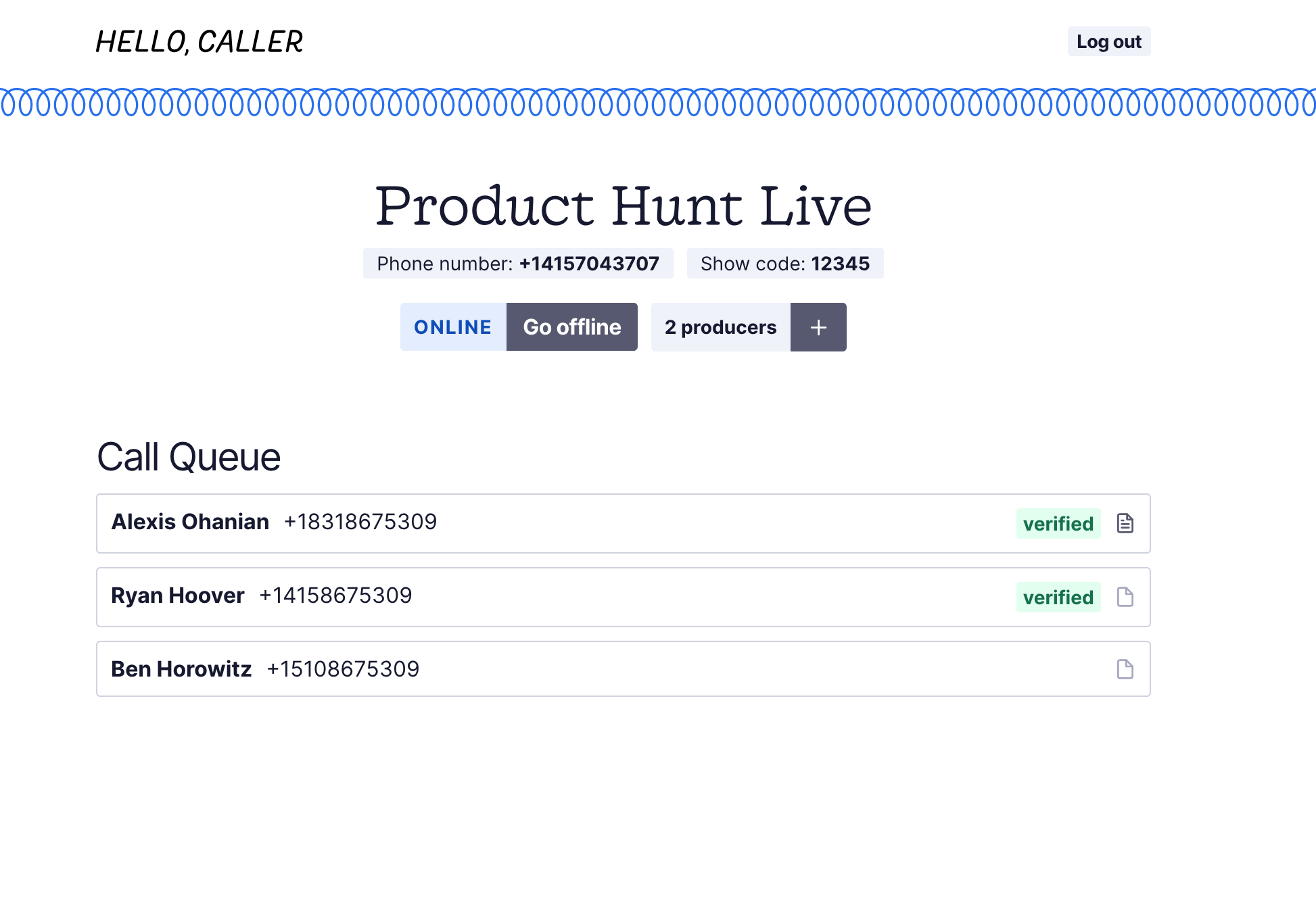 Hello Caller: Hello Caller helps podcasters, streamers host call-in ...