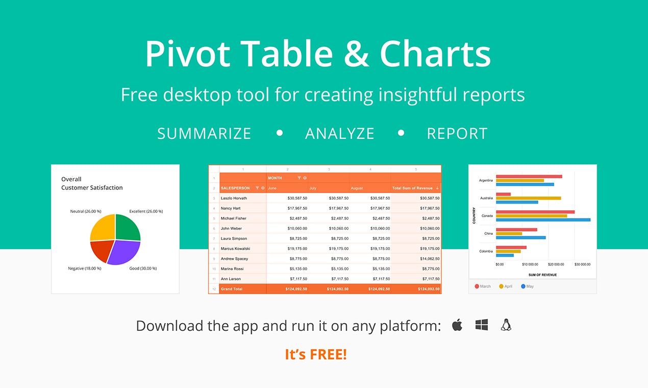 Flexmonster Desktop: Free pivot table & charts tool for insightful reporting | Product Hunt