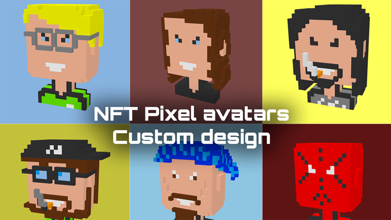 3D Pixel Avatars Design Service Makers | Product Hunt