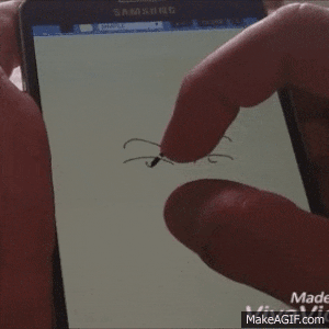 qp2qp tutorial of drawing with fingers on smartphone Product ...