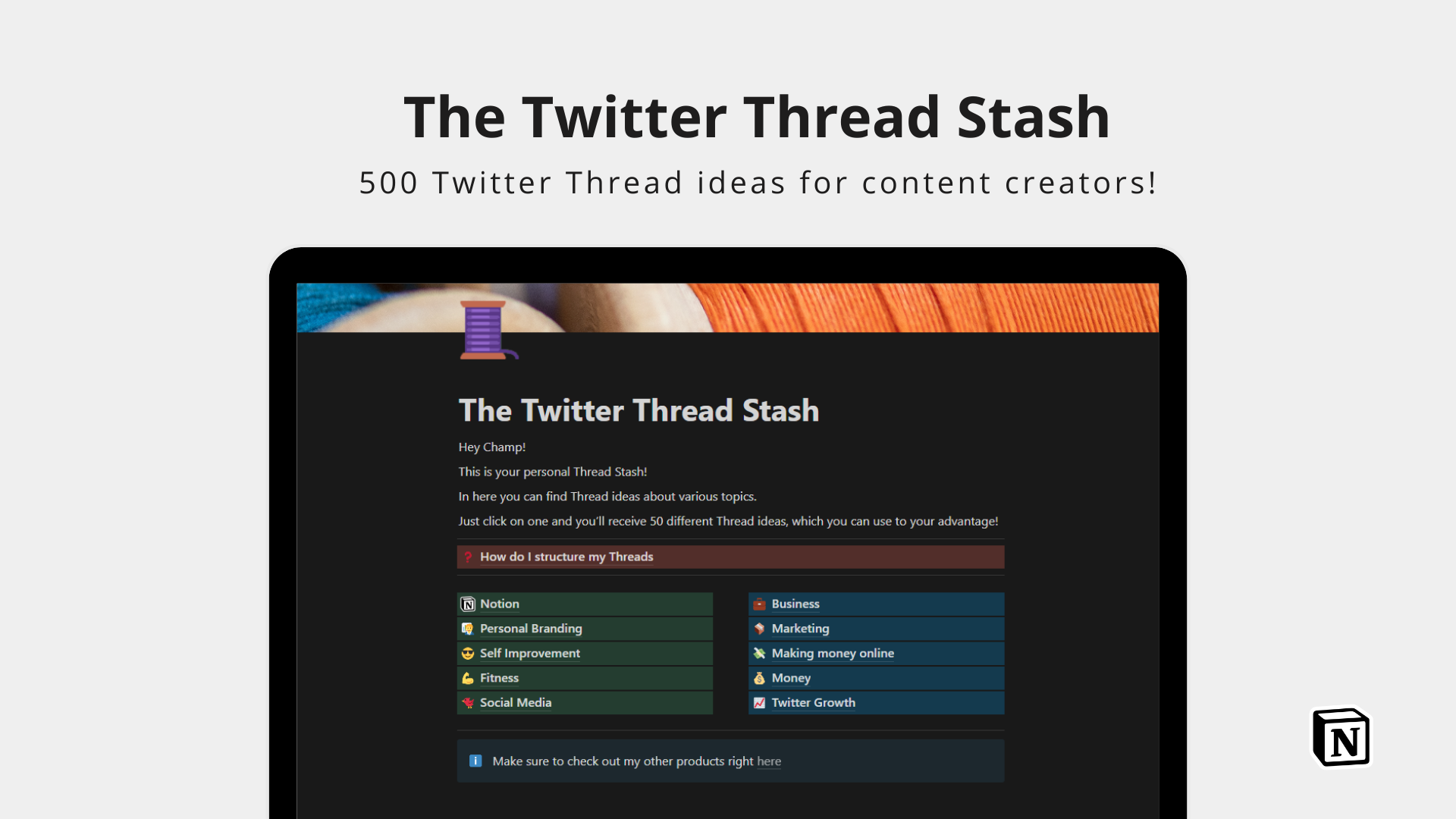 The Twitter Thread Stash - Product Information, Latest Updates, and ...