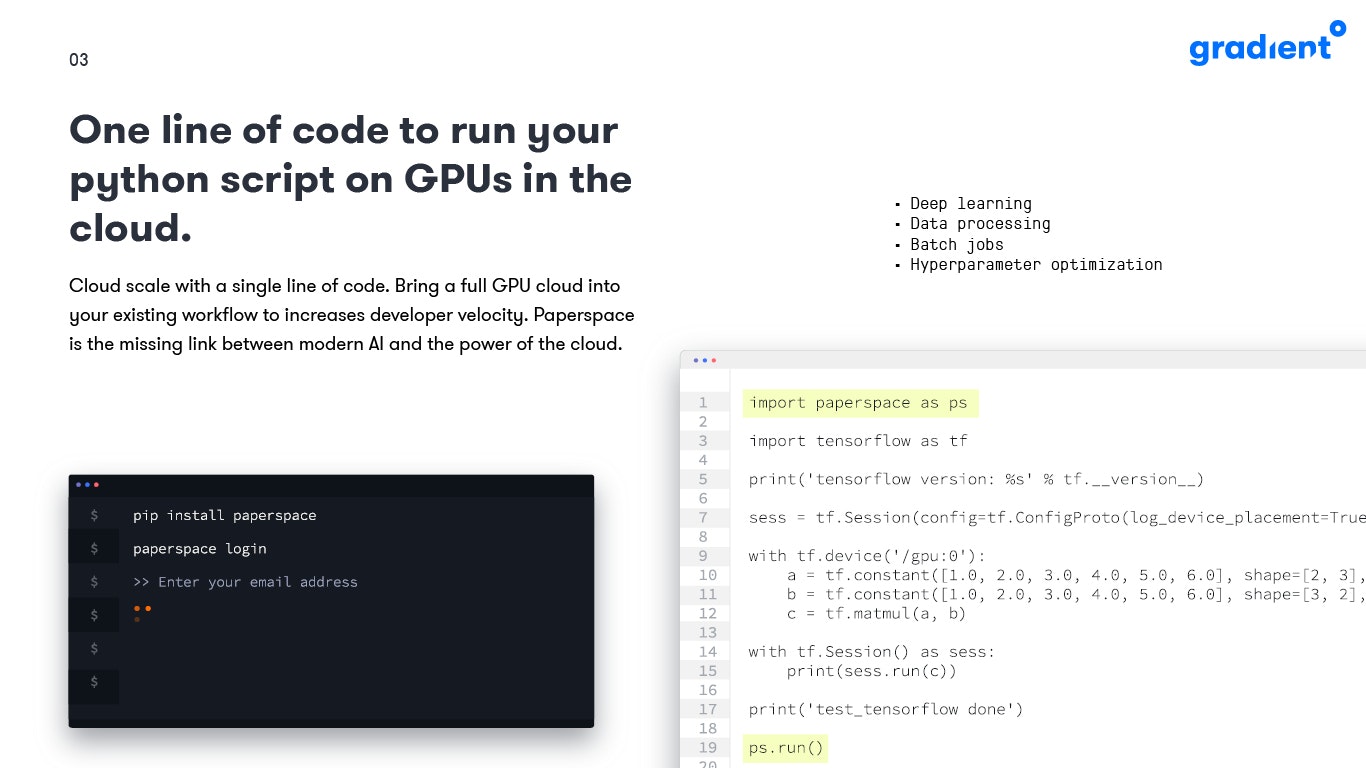 Gradient° : p/paperspace | Product Hunt