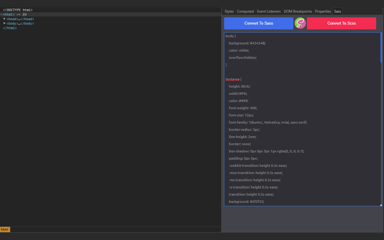 CSS to Sass Converter Chrome Extension Product Information and Latest ...