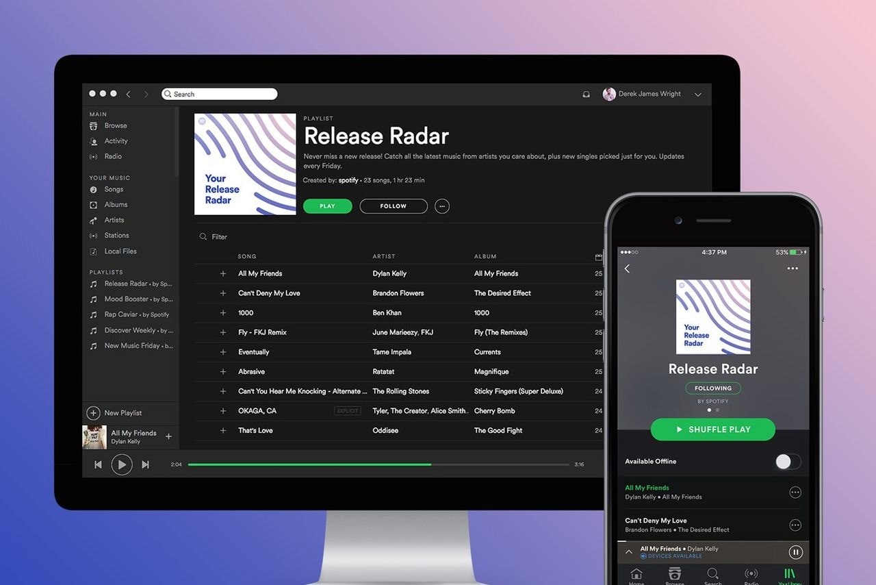 Spotify Release Radar : p/spotify | Product Hunt