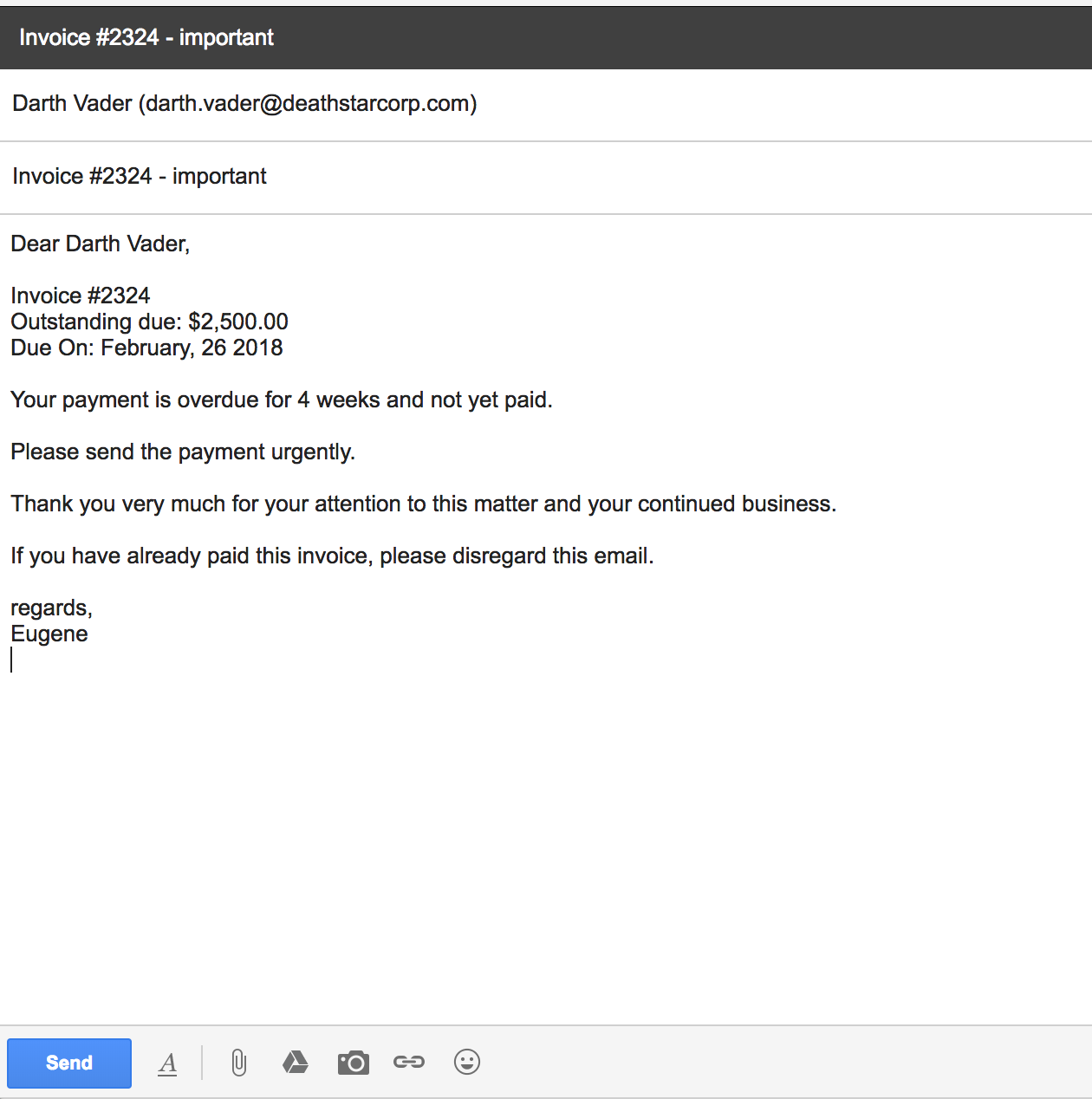 Late Payment Reminders Generator: Free app to generate and send ...